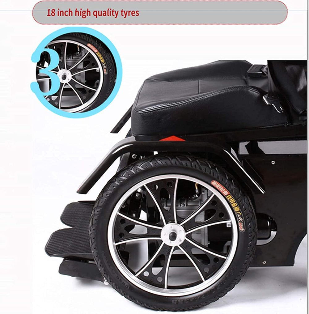 LiftMate Pro: Smart Heavy Duty Wheelchair with Lifter